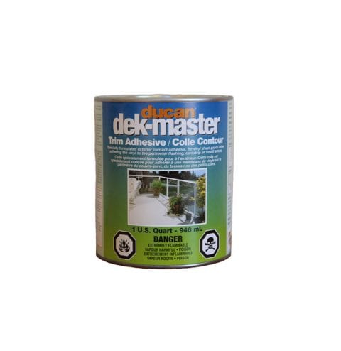 DEK-MASTER® TRIM ADHESIVE – 1 QT | Ducan